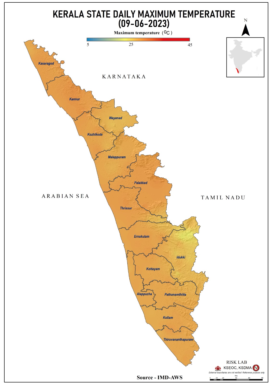 Temperature – Kerala State Disaster Management Authority