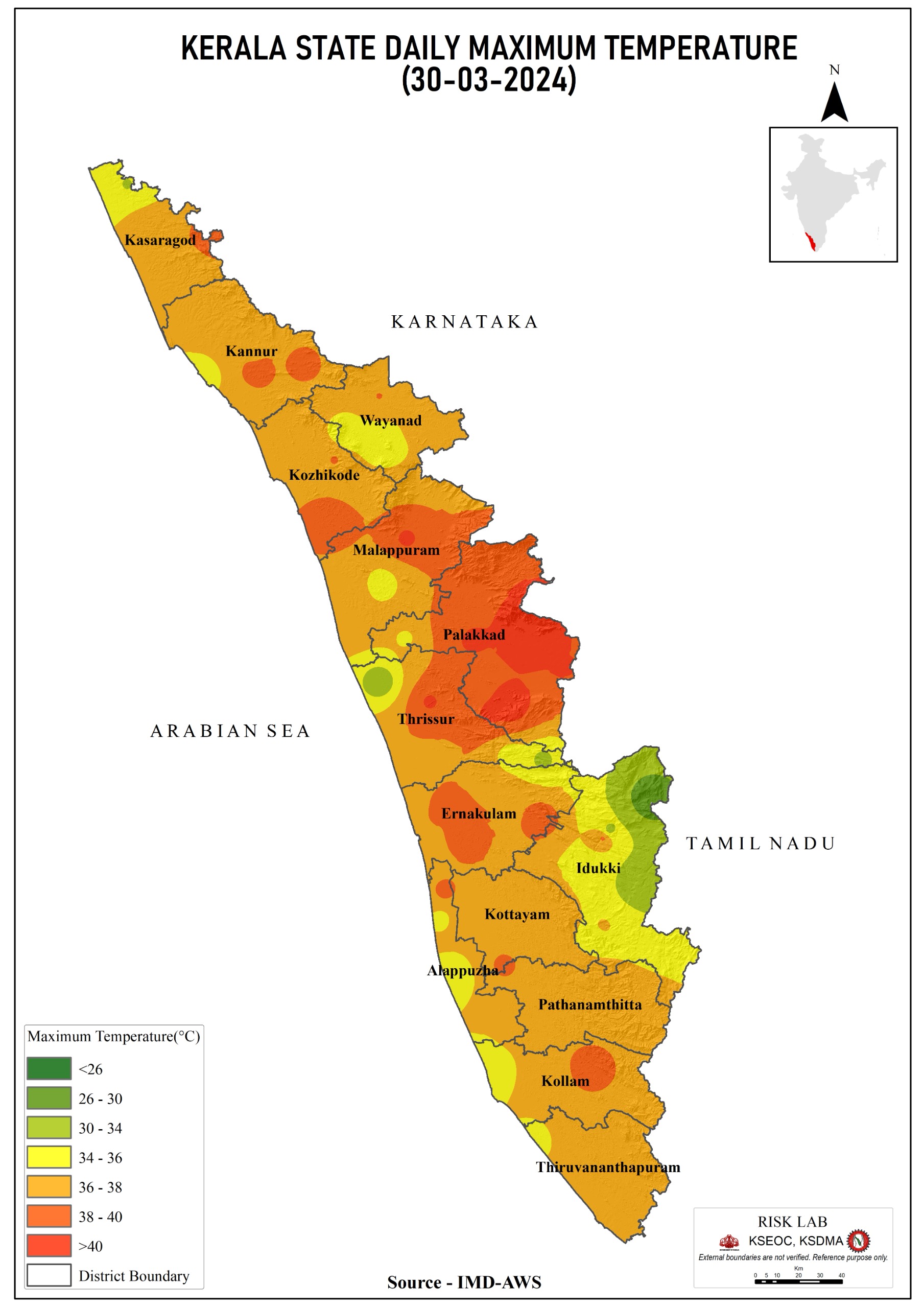 Temperature - Kerala State Disaster Management Authority