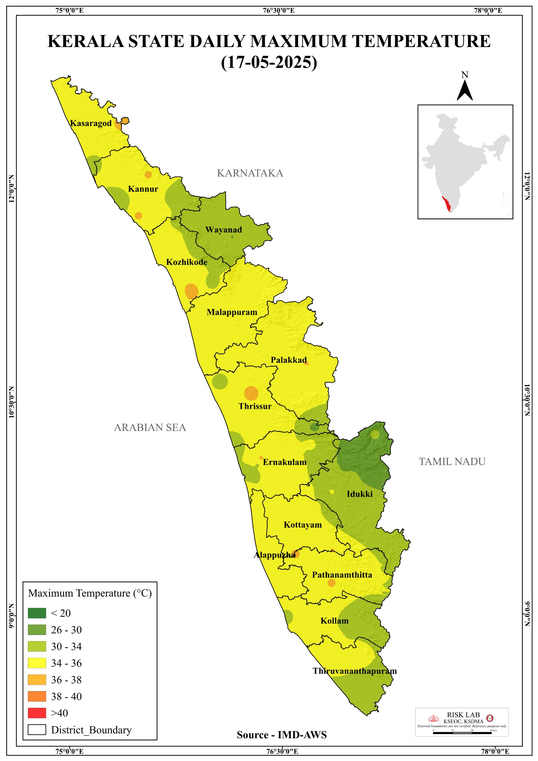 Temperature - Kerala State Disaster Management Authority